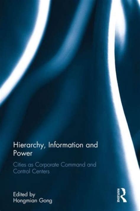 Hierarchy Information And Power 9781138689961 Boeken