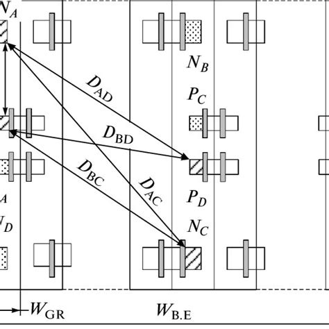 cell transistor topology in basic memory element 1dice containing eight