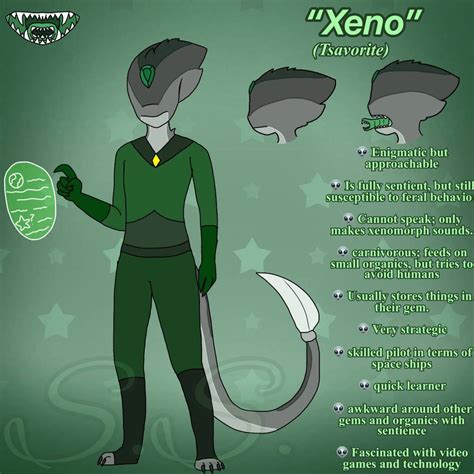 Xeno The Gem Xenomorph Hybrid By Sam Spacekitty On Deviantart