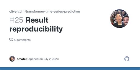 Result Reproducibility Issue Oliverguhr Transformer Time Series Prediction Github