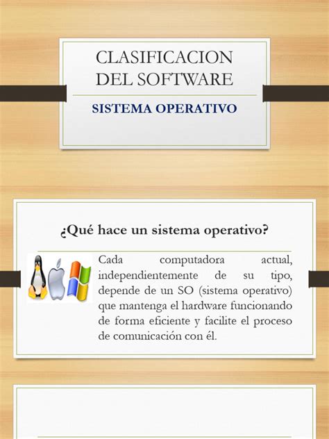 Clasificacion Del Software Clase 13 Feb Pdf