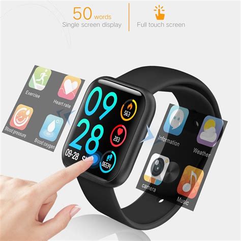 Women IP68 Waterproof Smartwatch Heart Rate Blood COMPARISON