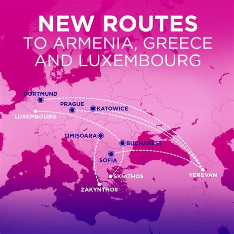 Wizz air expands its Armenia network now offering 11 destinations from ...