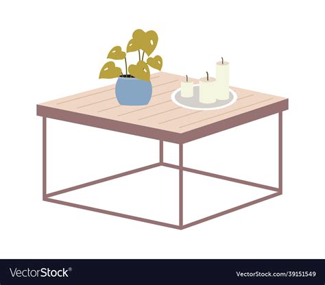 Modern Wooden Table Royalty Free Vector Image Vectorstock Modern Wooden Table Royalty Free Vector Image Vectorstock