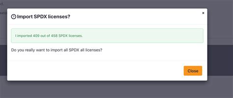 License Import Status Message Broken Issue 927 Eclipse Sw360 Sw360