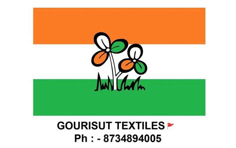 Tmc Party Flag At ₹ 9 Piece Advertising Flags In Surat Id