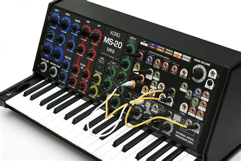 Korg MS 20 Mini Dark Map Front Panel Overlay Oversynth
