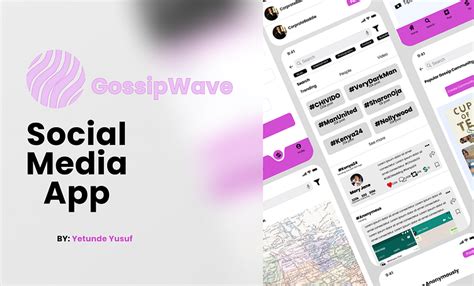 A Social Media App With The Hottest Latest Gist By Yusuf Yetunde On Dribbble