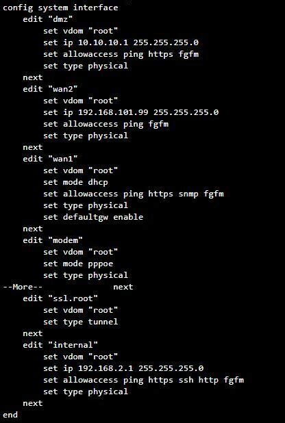 Fortigate 60c Not Passing Internet Traffic Networking Spiceworks Community