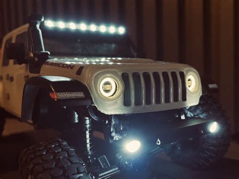 Hobby Details Axial Scx24 Jeep Scx24 Jt Gladiator Led Light Bar