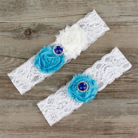 Buy 2pcslot Elegant Wedding Garters Set Beaded Bridal