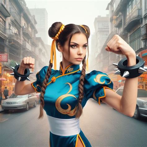 ¿cómo Se Vería Chun Li De Street Fighter En La Vida Real Según La Ia