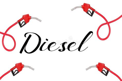 Diesel Fuel Design, Diesel Concept, Calligraphy Stock Illustration ...