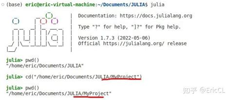 Julia新建项目和激活项目 知乎