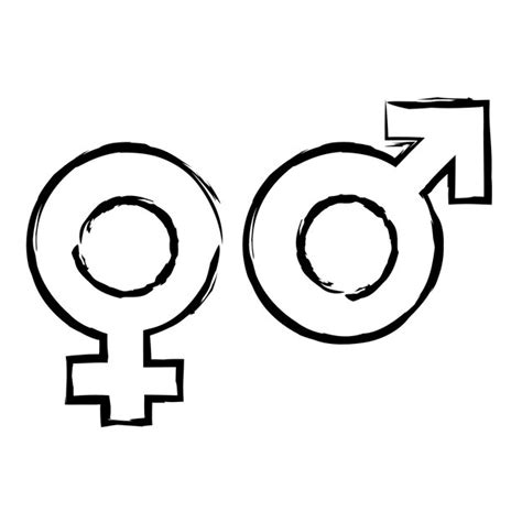 Gender Male Female Symbols Sex Vectors And Illustrations For Free Download