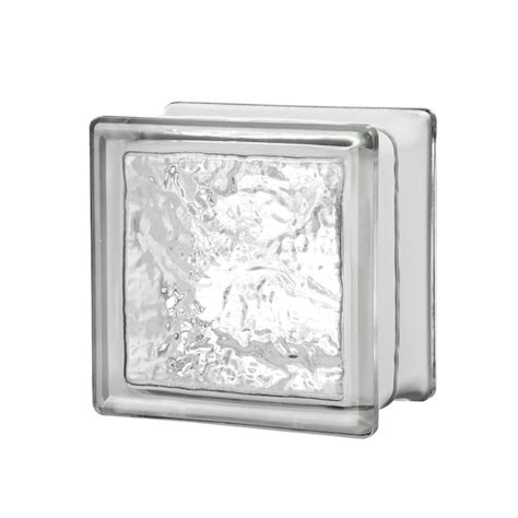 Seves 4 In Glass Block Common 6 In H X 6 In W X 4 In D Actual 575