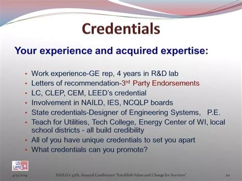 Ppt Credentials Powerpoint Presentation Free Download Id 2656167