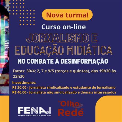 Inscrições Abertas Para Nova Turma Do Curso De Educação Midiática Para