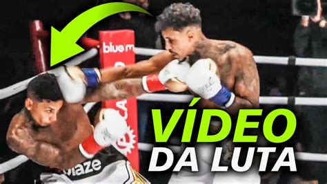 VÍDEO DA LUTA MC LIVINHO APLICA NOCAUTE em DYNHO ALVES na LUTA DE