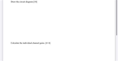 Solved Question 1 Design A Dc Offset Adder Circuit So That