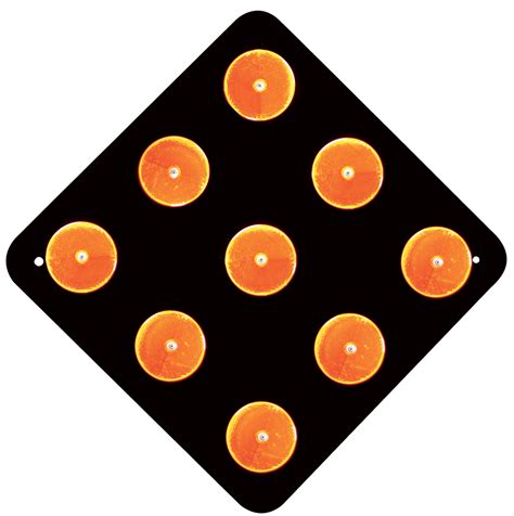 Reflector Object Marker Orange On Black