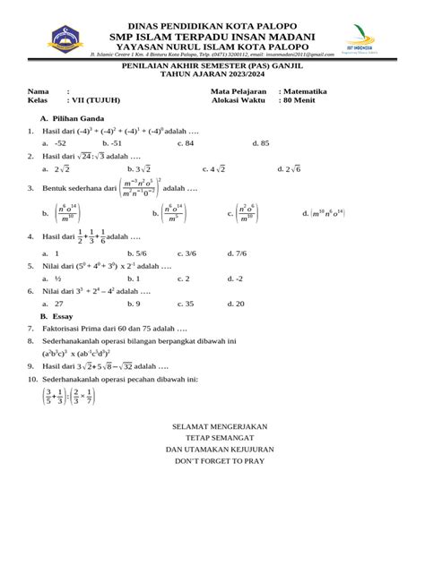 Soal Untuk Saffan Baru Pdf