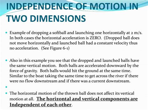 Ppt Chapter 6 Motion In Two Dimensions Powerpoint Presentation Free