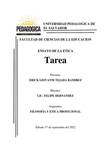 Ensayo De La Etica Como Ciencia Pdf Virtud Moralidad