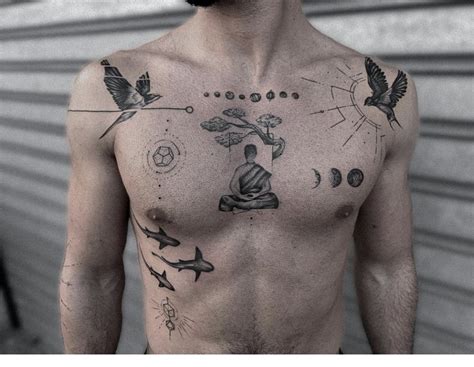 Pin By Mikayla Hartman On Tattoos Chest Tattoo Men Chest Piece
