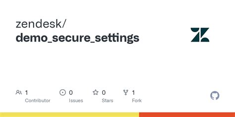 Github Zendeskdemosecuresettings
