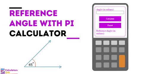 Reference Angle Calculator With Pi Online