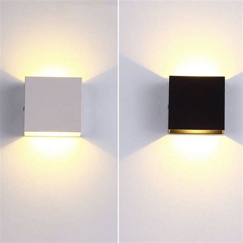 Letgospt Wandleuchte 6w12w Led Wandlampe Innen Led Wandstrahler