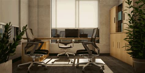 Admin Office Building Interior Design Behance Behance