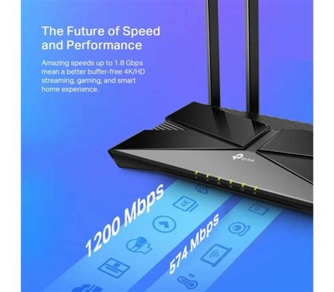 Tp Link Archer Ax23 Ax1800 Wifi 6 Smart Wifi Dual Band Gigabit Wireless