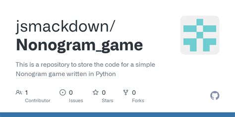 Github Jsmackdownnonogramgame This Is A Repository To Store The