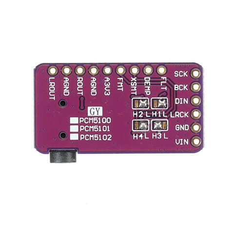 Pcm5102 I2s Iis Interface Lossless Digital Audio Dac Decoder Gy Pcm510 Electronic Pro