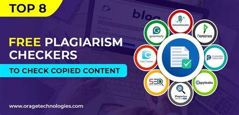 Top 8 Free Plagiarism Checkers To Check Copied Content