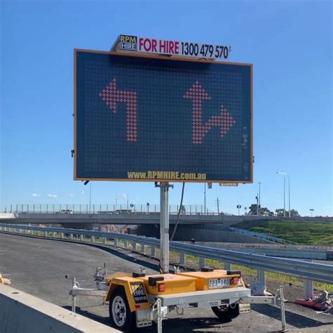 VMS Variable Message Sign Board Hire Free Quote