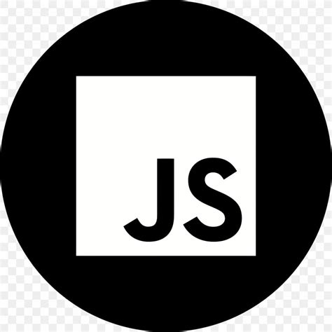 Javascript Logo Javascript Logo In Black Circle Png 2048x2048px Javascript Logo Black And