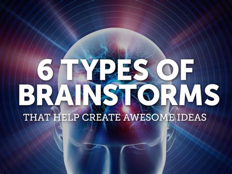 6 Types Of Brainstorms That Help Create Awesome Ideas