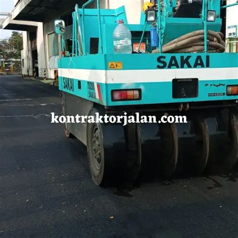 Pneumatic Tyre Roller Ptr Alat Pemadatan Aspal Hotmix