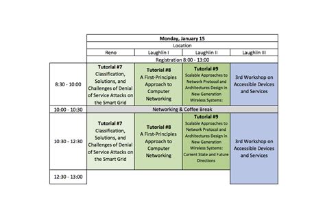 Program At A Glance Ieee Ccnc 2018 Ieee Consumer Communications