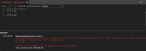 Kql Kernel Doesn T Handle Empty Lines In Cells Issue Dotnet