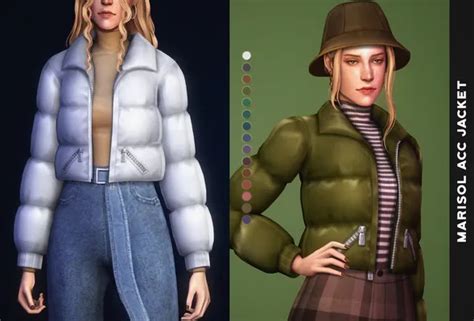 Olive Set Full Outfits Mysims4mods