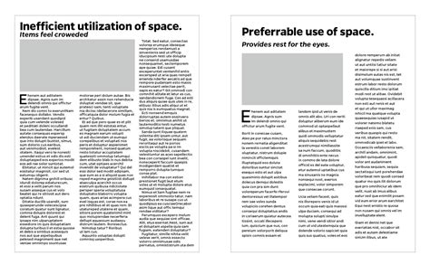 The Importance Of White Space In Graphic Design Communications