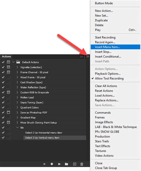 Solved Actions Tab Has Options Grayed Out Adobe Community 10858911