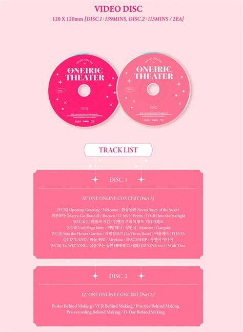 Izone Online Concert Oneiric Theater Blu Ray Version Kr Multimedia
