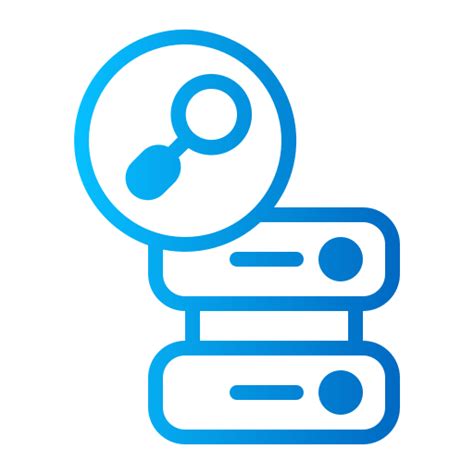 Server Check Generic Gradient Fill Icon Freepik