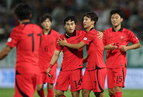 3골 터졌다 황선홍호 파리올림픽 亞 최종예선 진출 노컷뉴스