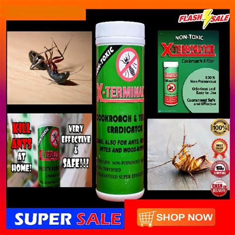 Xterminator Flea Mite Ant Termites Cockroach And Insect Killer 150 Grams